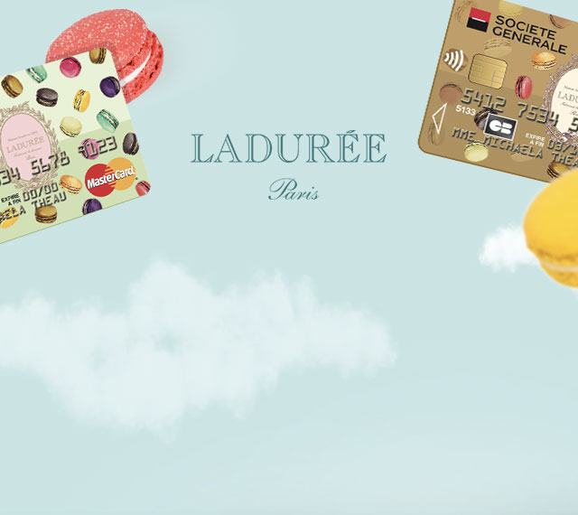 Cartes Collection Laduree - Société Générale